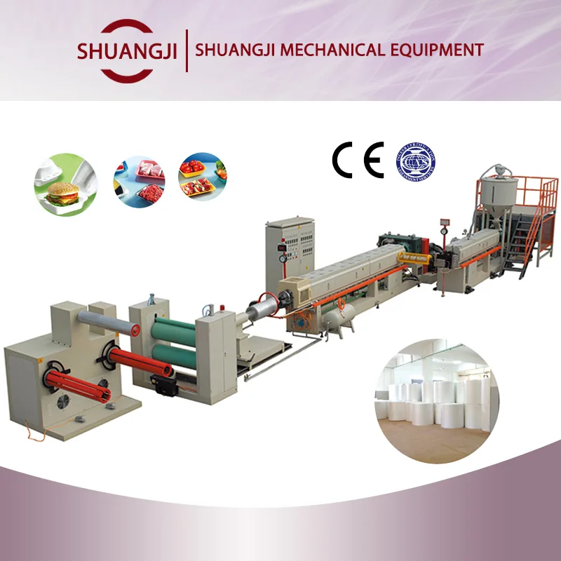 Ps Disposable Foam Fast Food Container Making Line/ps Foam Food Box ...