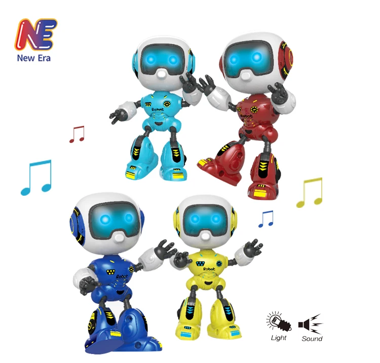 Interactive Voice Changer Talking Touch Sensing Musical Mini Robots Toy ...