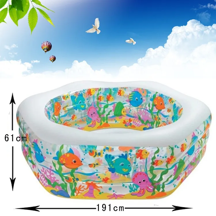 Intex 56493 Inflatable Outdoor Ocean Reef Children’s Pool