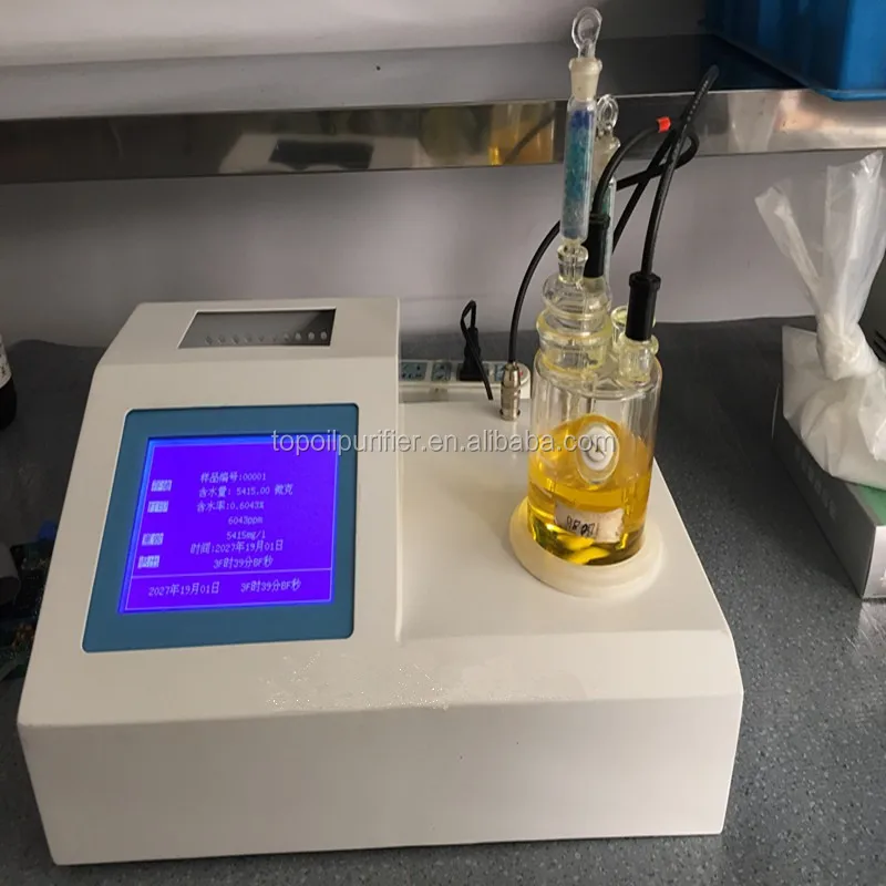 ASTM D1533 & D6304 Lab Crude Oil Water Content Testing