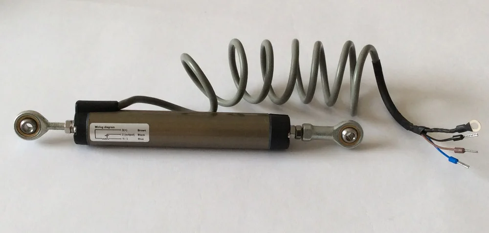 75mm Rod Eye End Linear Actuated Position Travel LVDT Sensor