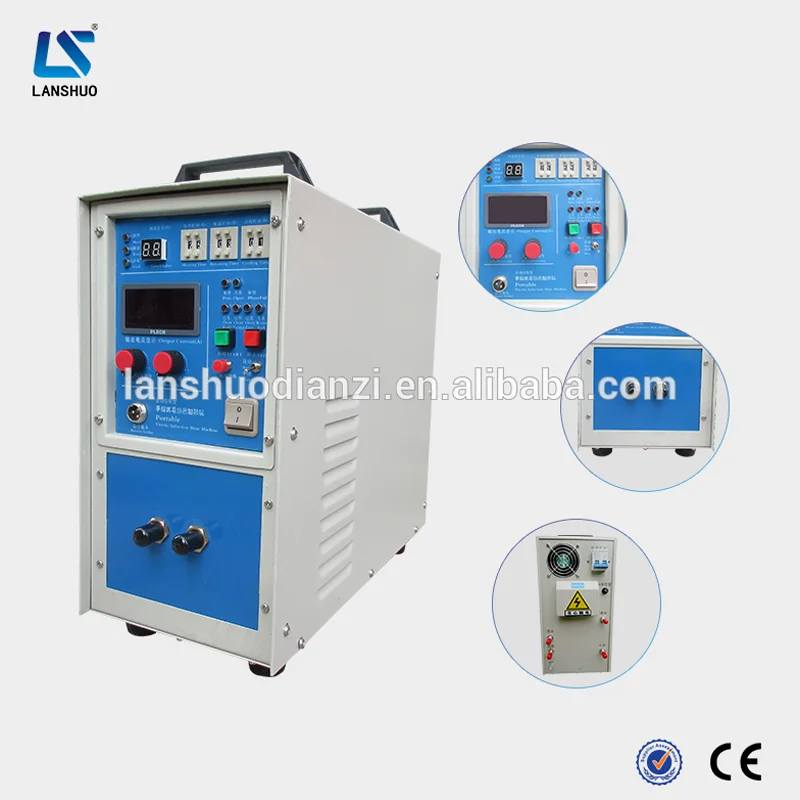 Ce Approved 16kw Small Portable High Frequency Induction Welding ...