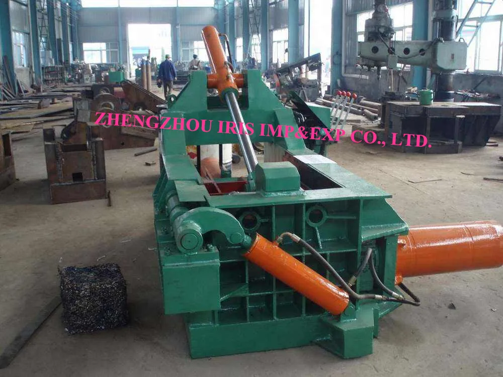 Zhengzhou Iris Hot Scrap Metal Compressing Machine For Aluminum/ Steel ...