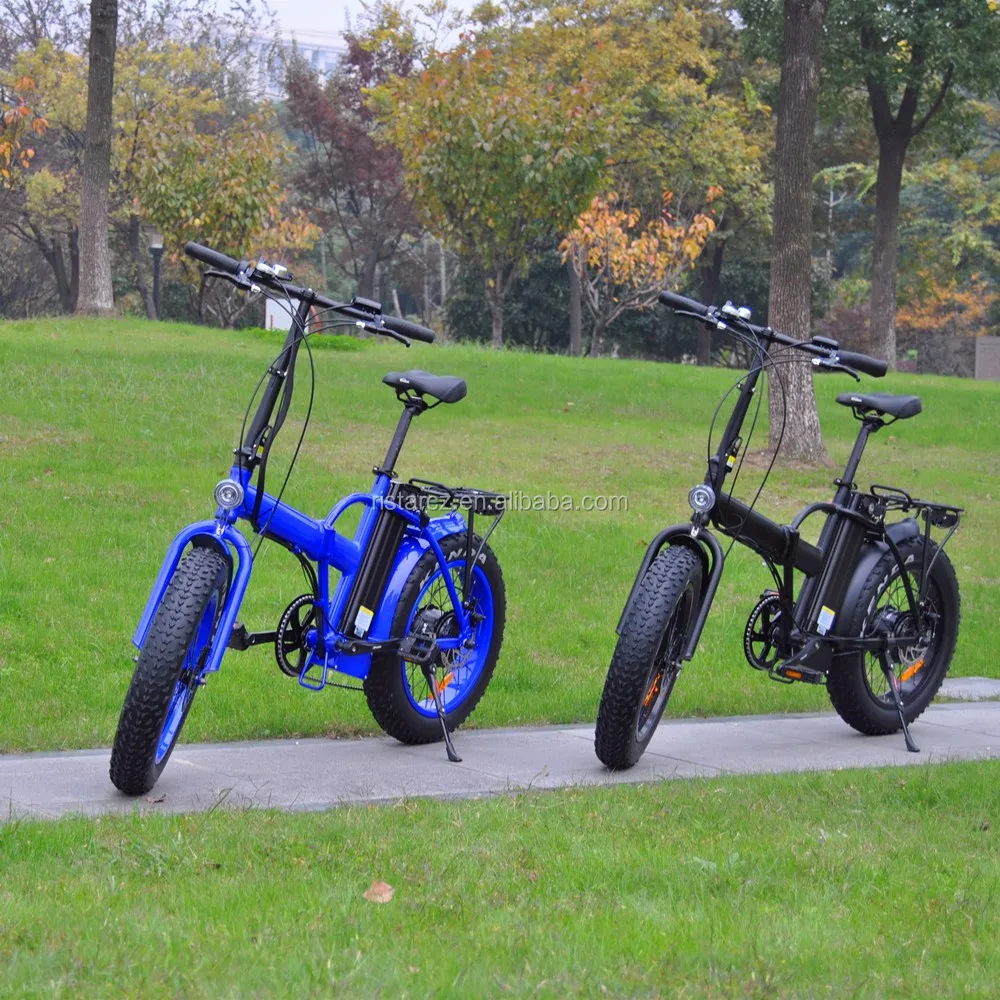 Ristar 2022 20inch 48v 500w Folding Fat Tire Beach Electric Bike Bicycle Ebike - Buy 20inch 48v ...