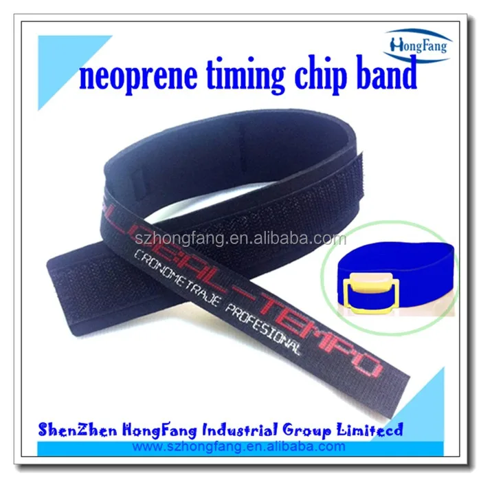 Custom Triathlon Timing Chip Strap - Buy Timing Chip Band,Neoprene Leg ...