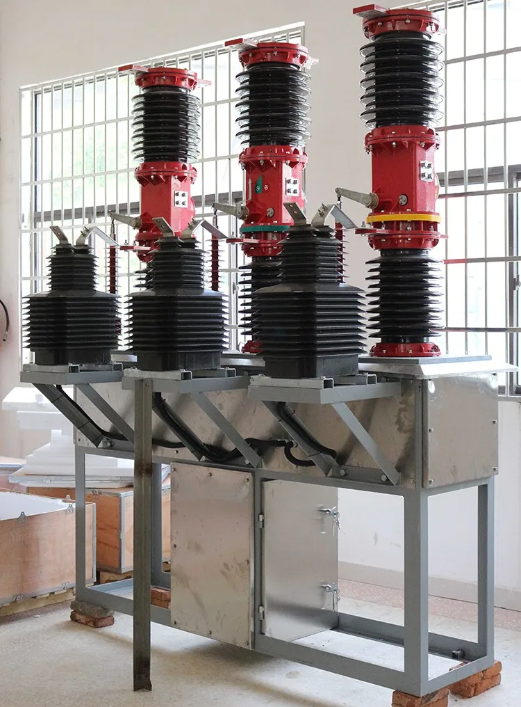 Zw7 Variable Voltage 33kv,36kv,40.5kv Plug-in Type Air Filled / Sf6 Gas ...