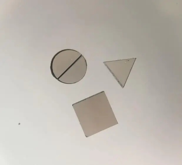 Triangle Prism Optical Cvd Diamond 6-side Polished High Transparency ...