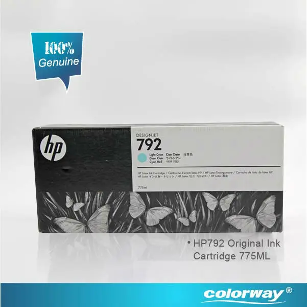 Best Seller: 100% Genuine HP Original Ink Cartridge 792 775ml (Latex ...