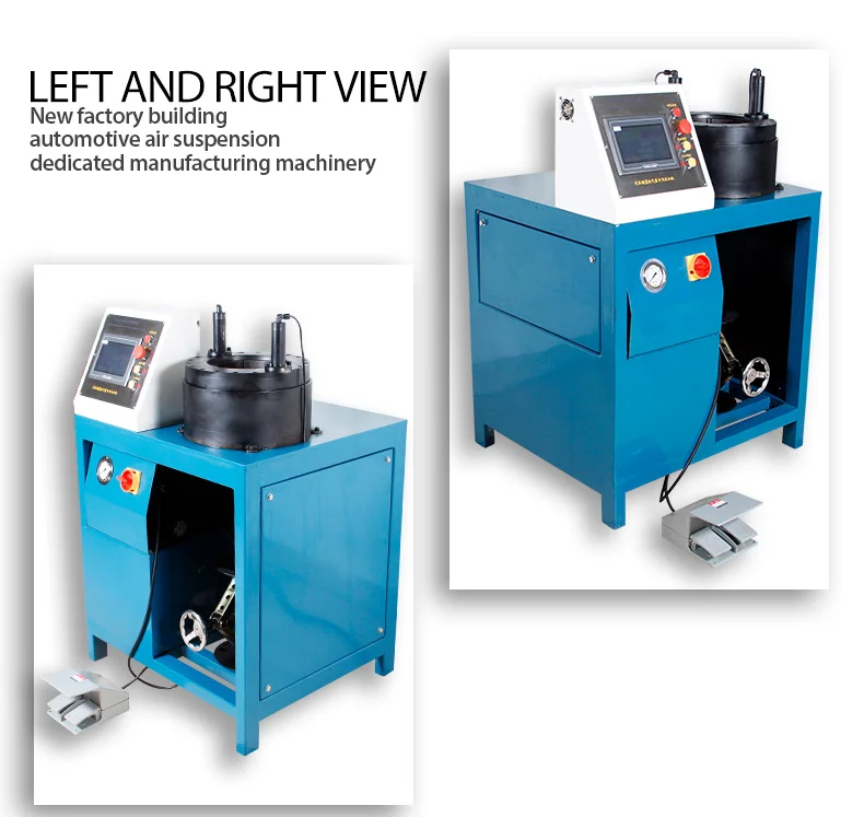 350kg 4 Kw Rubber Air Suspension Product Making Machine Hydraulic Hose ...