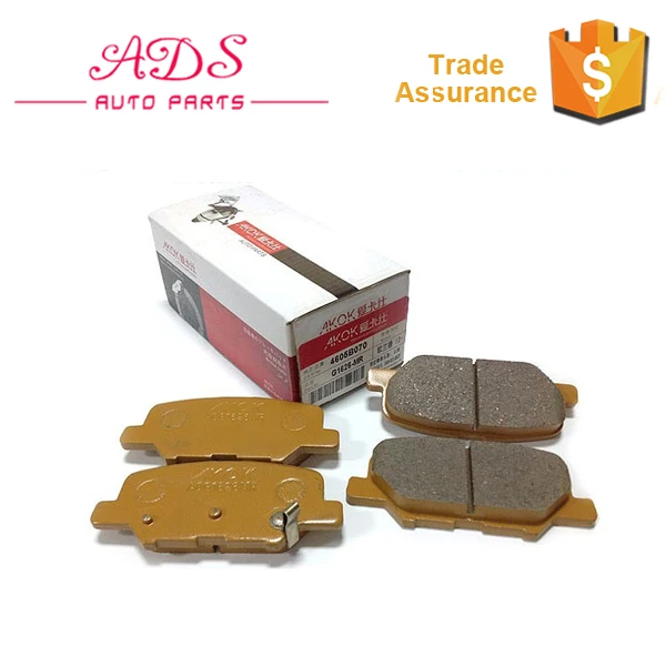 4605b070 Car Carbon Friction Ceramics Brake Pads For Outlander - Buy ...
