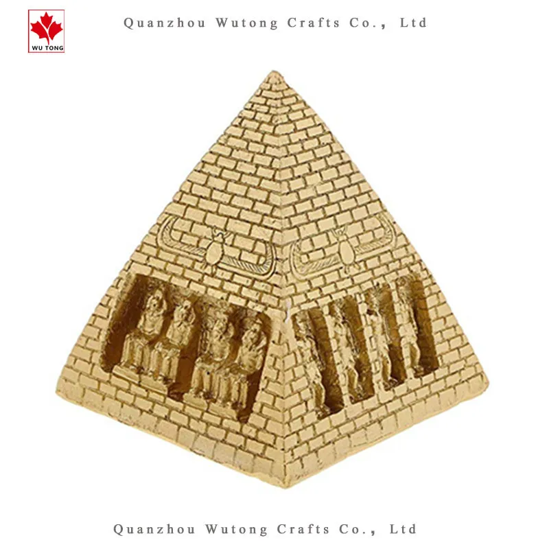 Ancient Egyptian Pyramids Figurine Khufu Pyramid Model Statue Resin Craft - Buy Ancient Egyptian ...