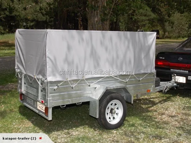 Durable Pvc Open Trailer Cage Cover,Canvas Trailer Awning Tarp Cover ...