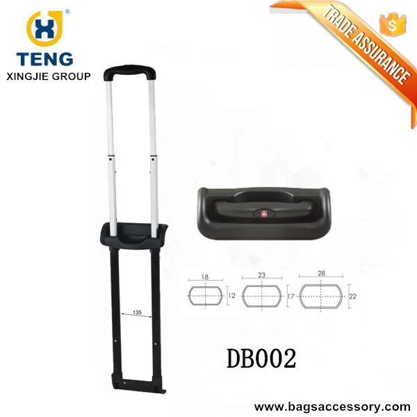 Hand Luggage Frame With Wheels Telescopic Trolley Handle With Luggage ...