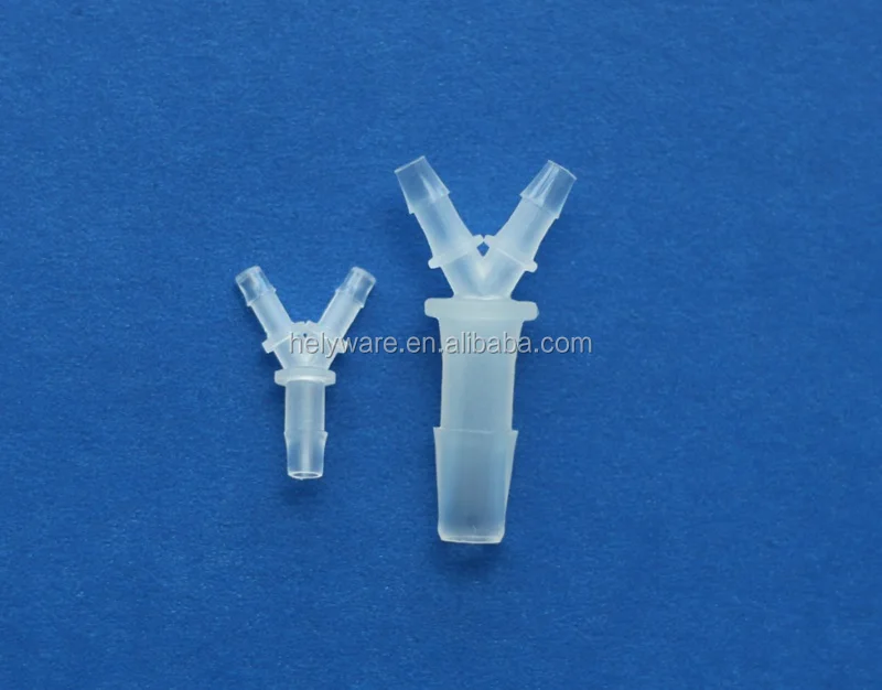 Plastic Barb End 3 Way Y Piece Hose Fitting Reducer Joint