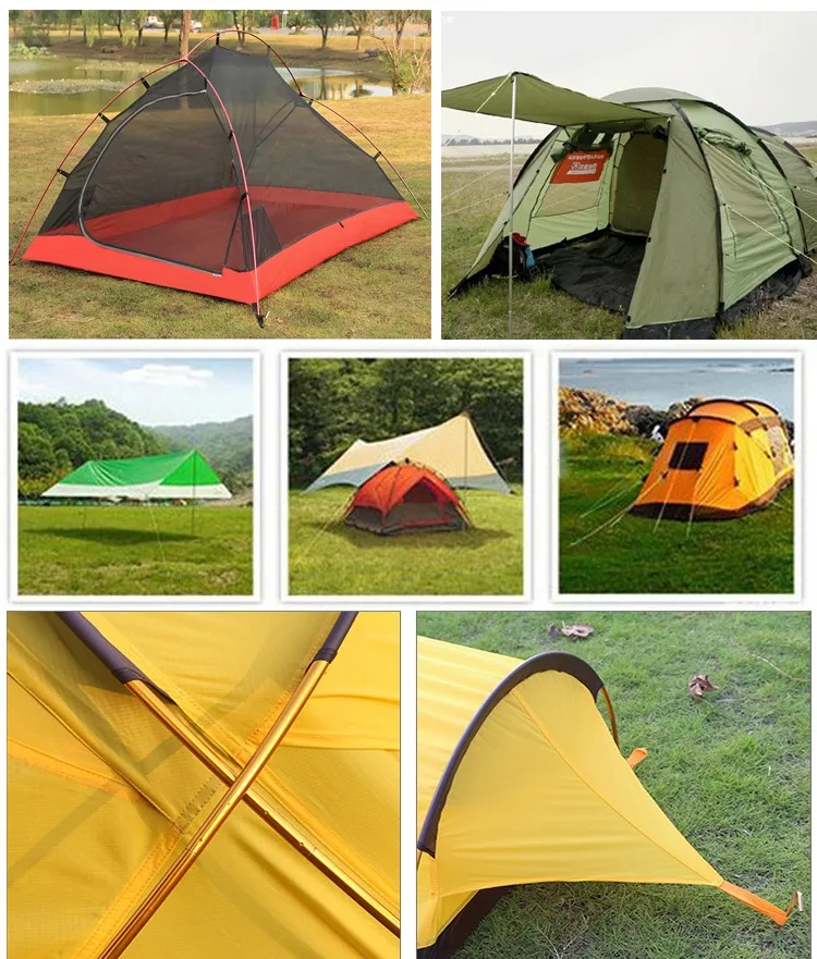 90 Degree Aluminum Bending Tent Pole for Camping Tents