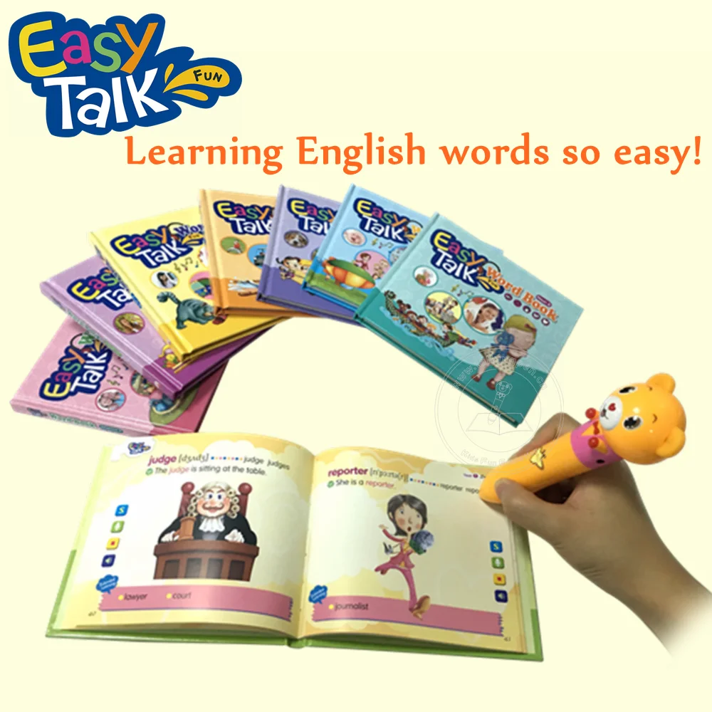 Plastic Touch & Talk Pen - Preschool Musical Toy for Learning English ...