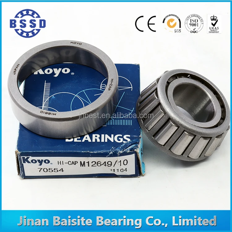 Inch Size Taper Roller Bearings M12649/10 Hi-cap Koyo 12649/10 Bearing ...