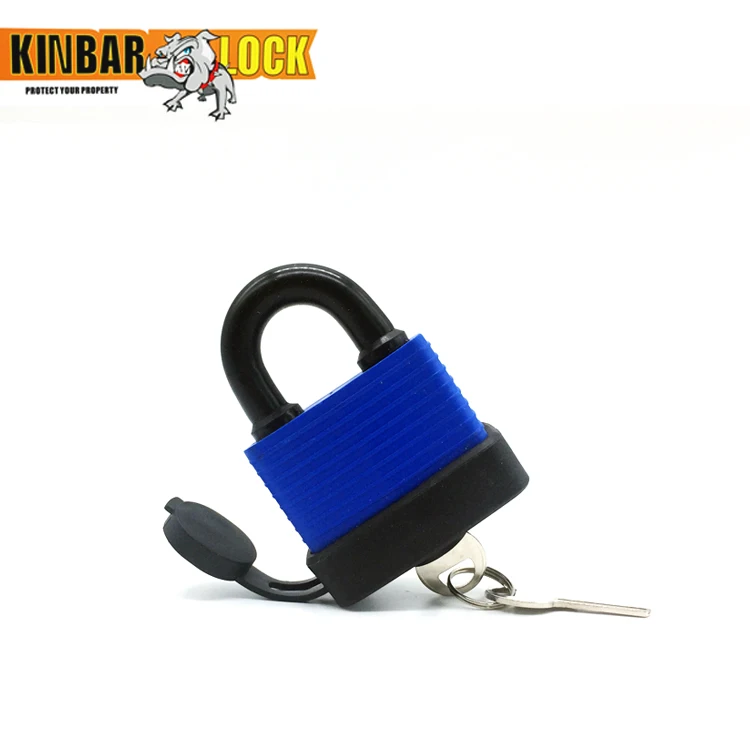 Laminated Iron Rubber Covered Padlock With High Quality - Buy Rubber ...