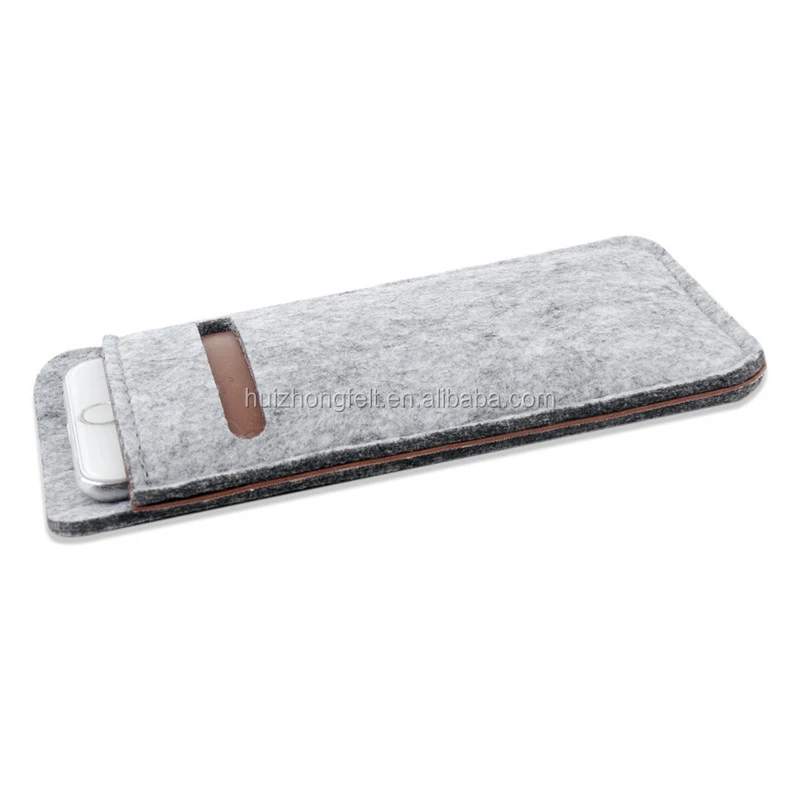 Hot Sale Custom Logo Mobile Phone Case Felt Phone Cover Protective ...