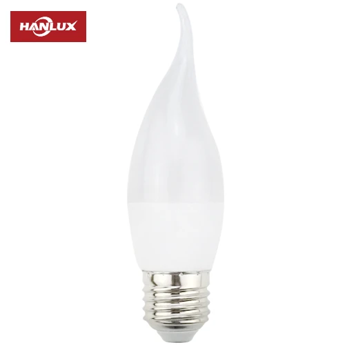 Hanlux Best-selling Led Candle Light C37 F37 E14 E27 5w 6w 7w Led Bulb ...