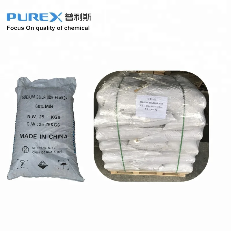 Industrial Grade 60% Sodium Sulphide Na2s For Reducing Agent - Buy ...