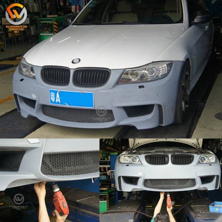 2009-2012 BMW 3 Series E90 Front Bumper Body Kit - 1M Style