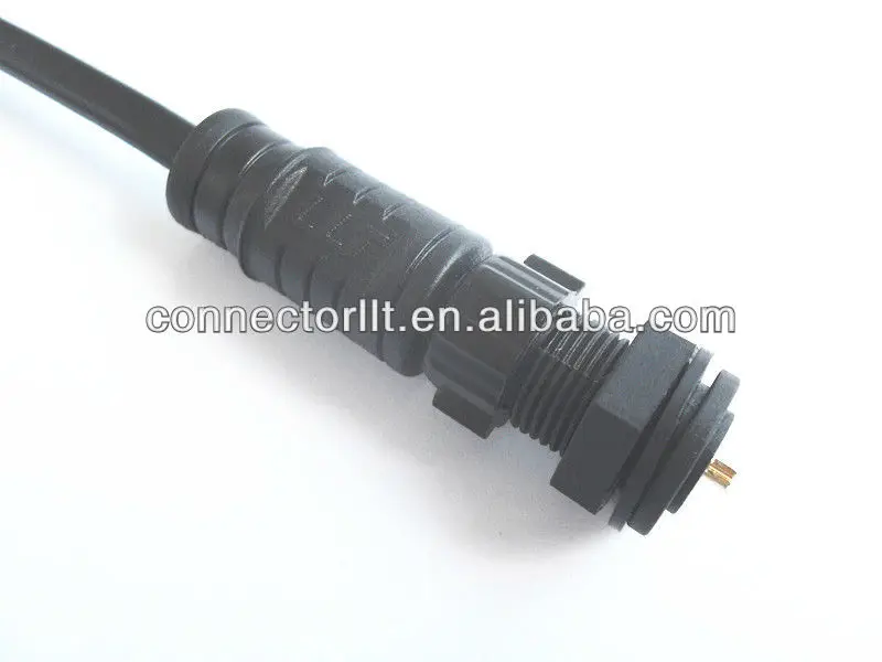 M10 Waterproof Connector Plug and Socket - 2 Pin Power