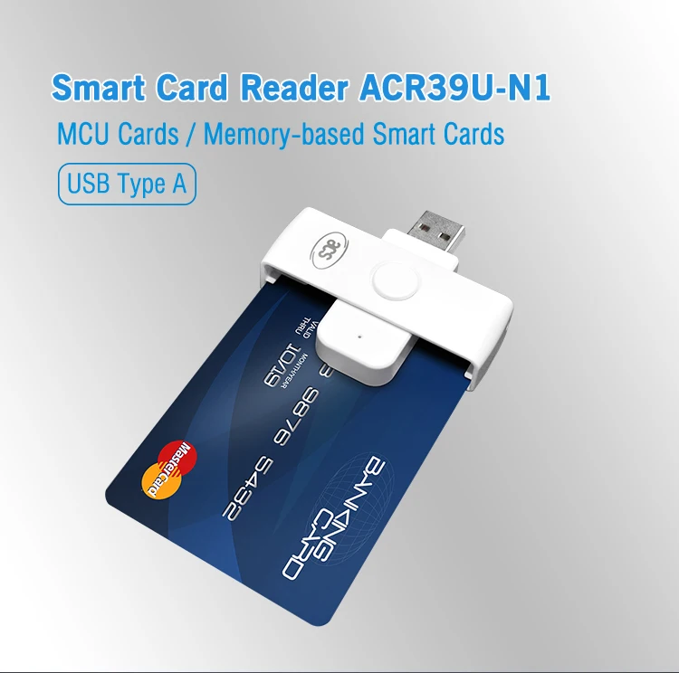 Mini Mobile Type A Pocket Contact Ic Chip Usb Iso 7816 Smart Card ...