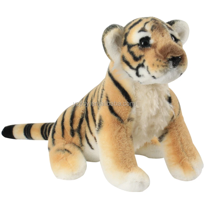 Plush Stuffed tiger Realistic Stuffed tiger Toy/ Plush Toy Life Stuffed ...