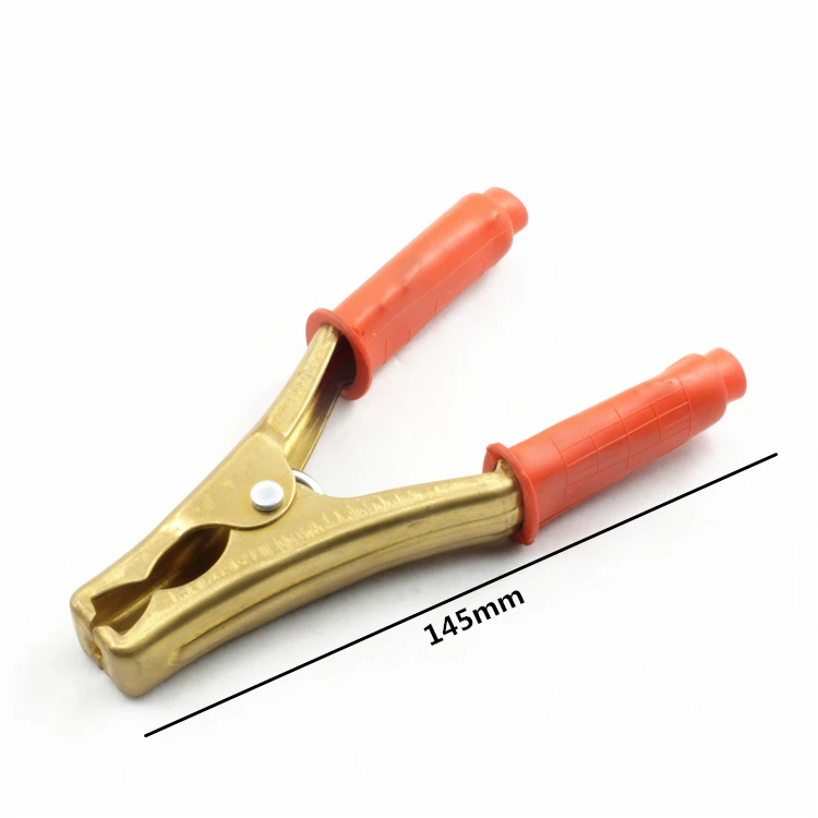 Insulation Battery Alligator Clips - 500A 155mm Galvanized Iron