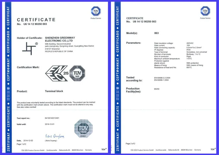 Enec Certificate 3 Way Electrical Wire Conector - Buy Wire Conector ...