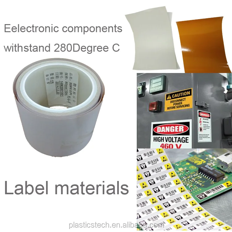 High Temperature Resistant Sticker Label Chemical Resistant Pcb Label ...