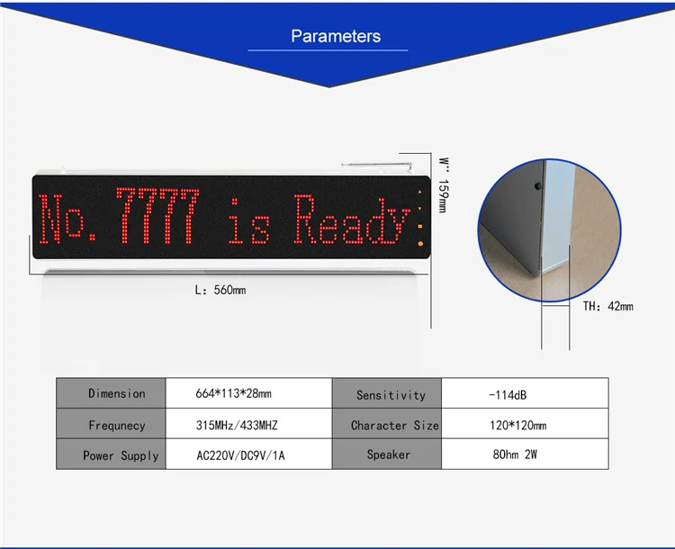 Innovative Fsk Modulation Wireless Electronic Number Display System ...