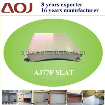 77f Aluminum Roll Up Door Forming Insulated Slats - Buy Roll Up Door ...