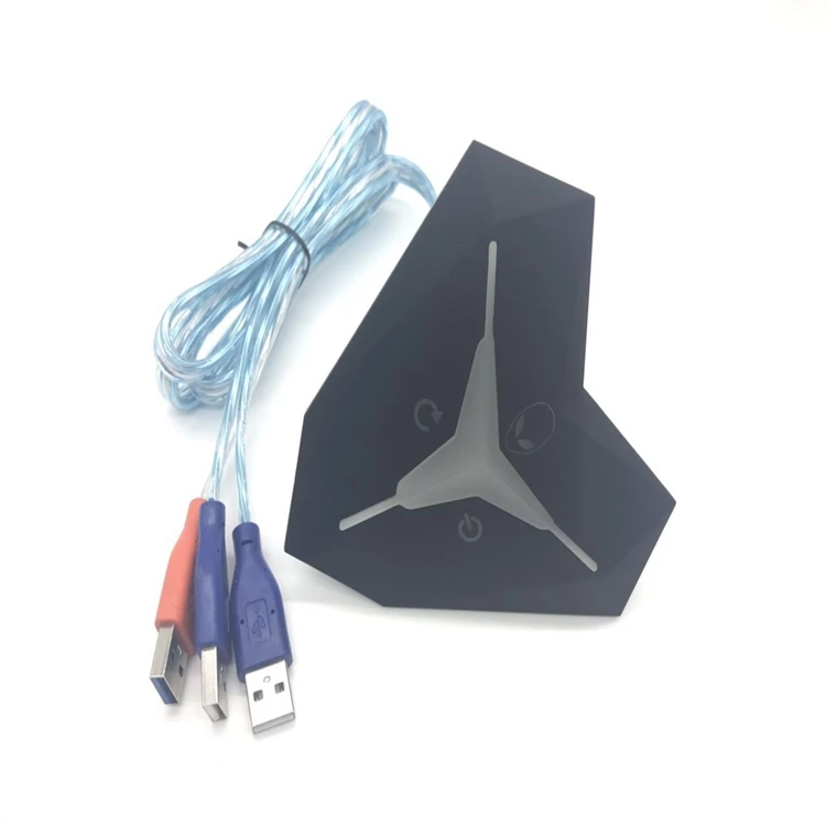 Customized Custom Desktop Pc Case Switch With Dual Usb Ports Power ...