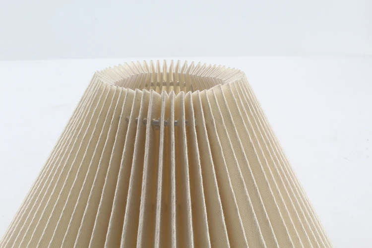 Conical Shape Decoration Knife Pleated Lampshade for PVC