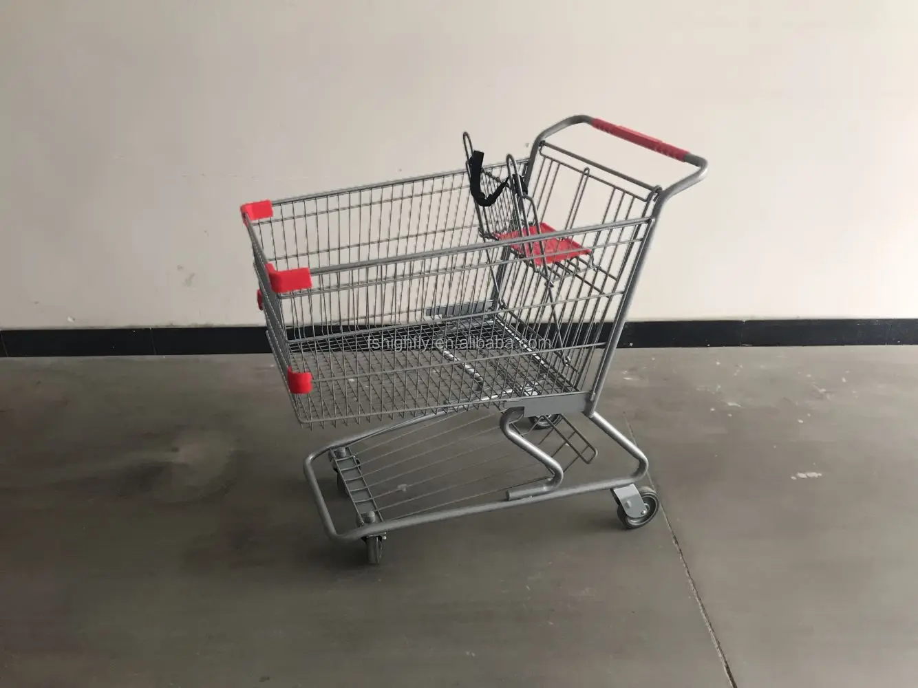 Width 25 Inches 180l Usa Style Supermarket Cart,Supermarket Shopping ...