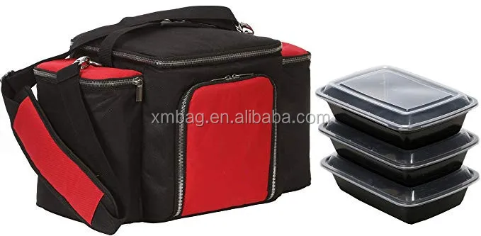 Reusable Meal Prep Lunch Bag Meal Management System With Food Container