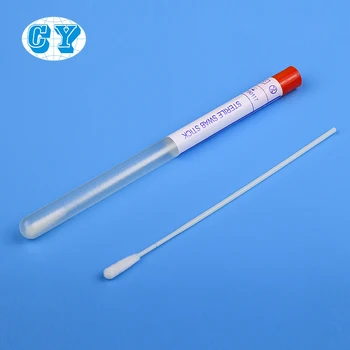 Disposable Medical Flocked Cervical Swab With Tube - Buy Cervical Swab ...