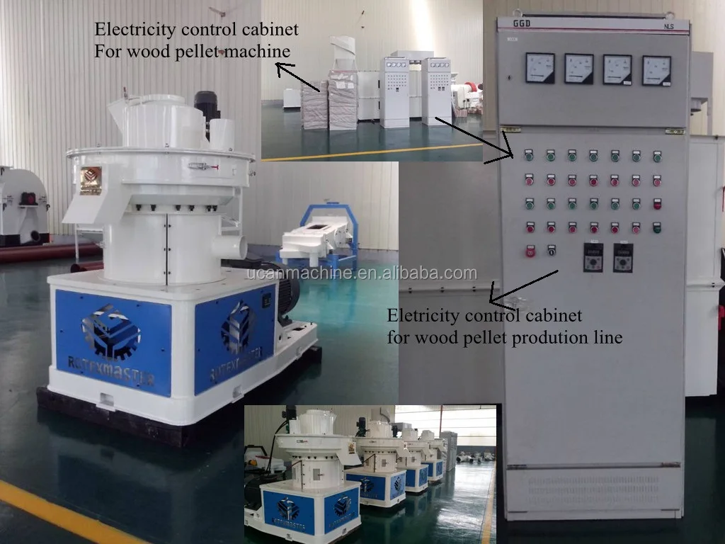 Mesocarp Fiber/oil Palm Fronds Pellet Machine - Rotexmaster
