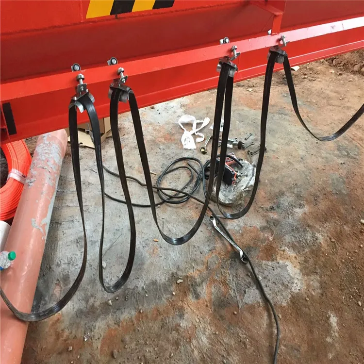 Multi Pole Aluminum Crane Power Supply Flat Cable Trolley Slide Wire ...