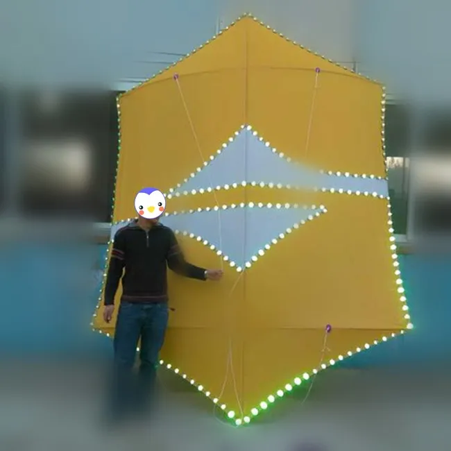 Customized Led Kite Rokkaku Led Lighting Kite Bag From Direct Factory ...