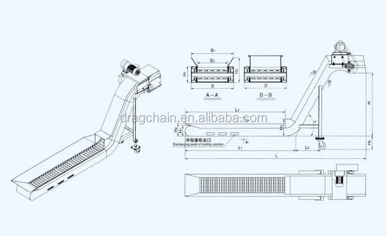 Cnc Machine Tools Chip Conveyor - Buy Cnc Machine Tools Chip Conveyor ...
