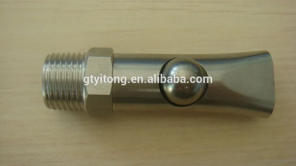 DF609 Pig Bite Ball Nipple Drinker - Durable Stainless Steel