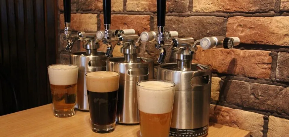 One Gallon Reused Pressurized Stainless Steel Beer 4 Liter Keg For ...