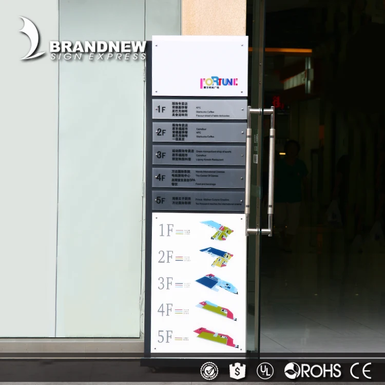 New Wholesale Outdoor Directional Building Lighted 3d Led Pylon Metal ...