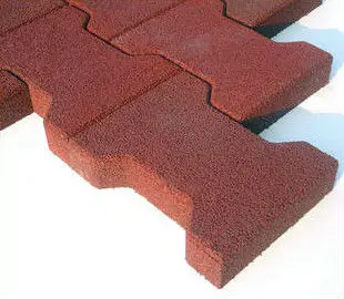 Dog Bone Rubber Paving Blocks,Rubber Pavers/tiles/bricks - Buy Rubber ...