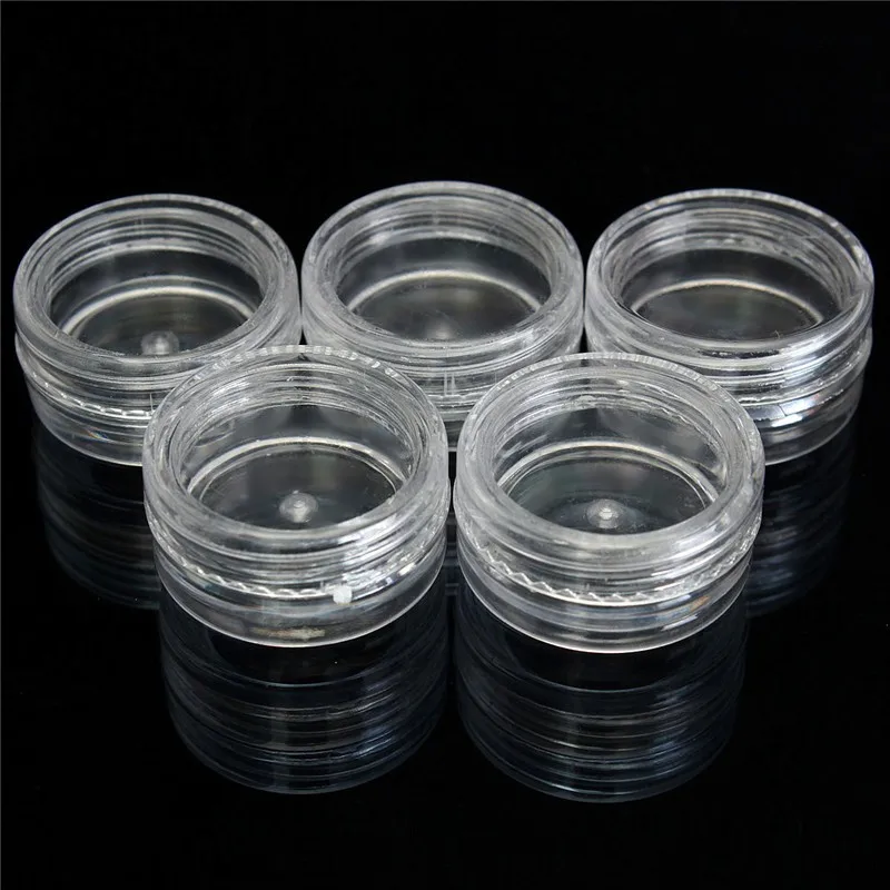 5 Ml Acrylic Concentrate Containers With Screw Top Lid - Buy Acrylic ...