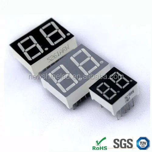 High Quality 2 Digit Led Countdown Timer Led 7 Segment Led Display 0.80 ...