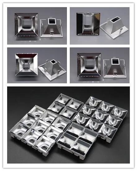 Optical Square Cob Light Reflector For Down Light Linear Light - Buy ...